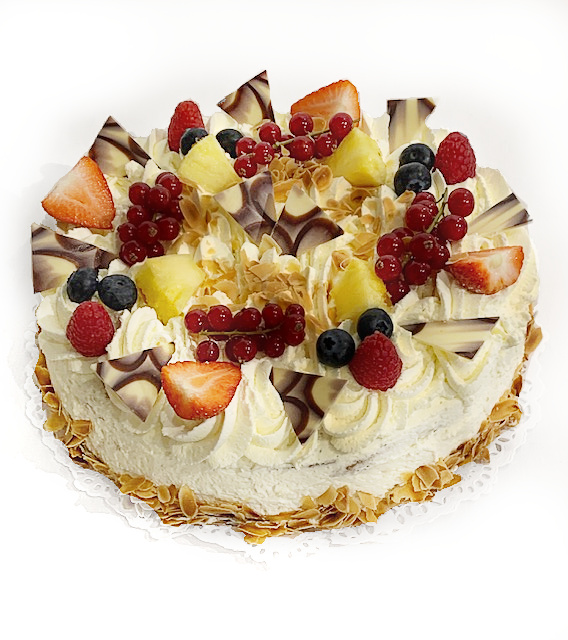 Slagroomtaart 6-8 of 10-12 personen bestellen in regio Weesp ...